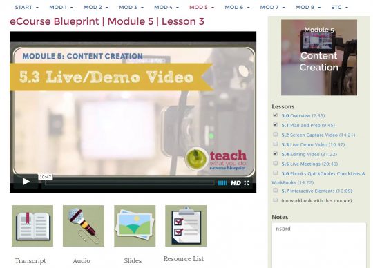 Create Your Online Course Lessons in Multiple Formats and Get Your ...